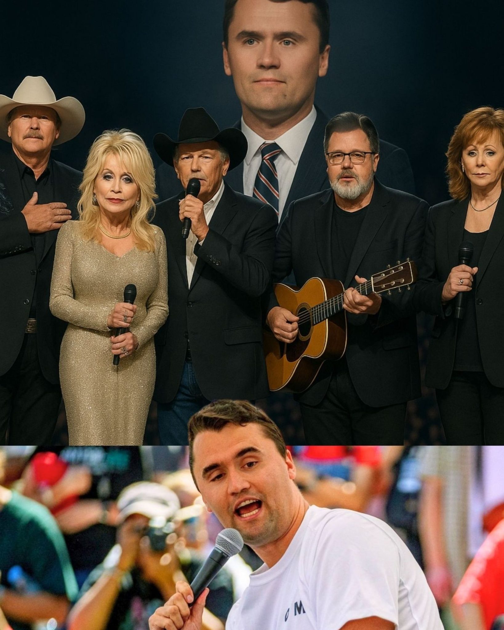 Five Country Legends Alan Jackson, Dolly Parton, George Strait, Vince ...